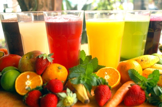 Sucos de Frutas